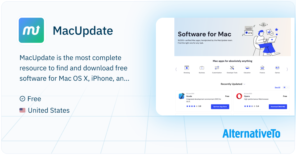 MacUpdate: The most complete resource to find | AlternativeTo