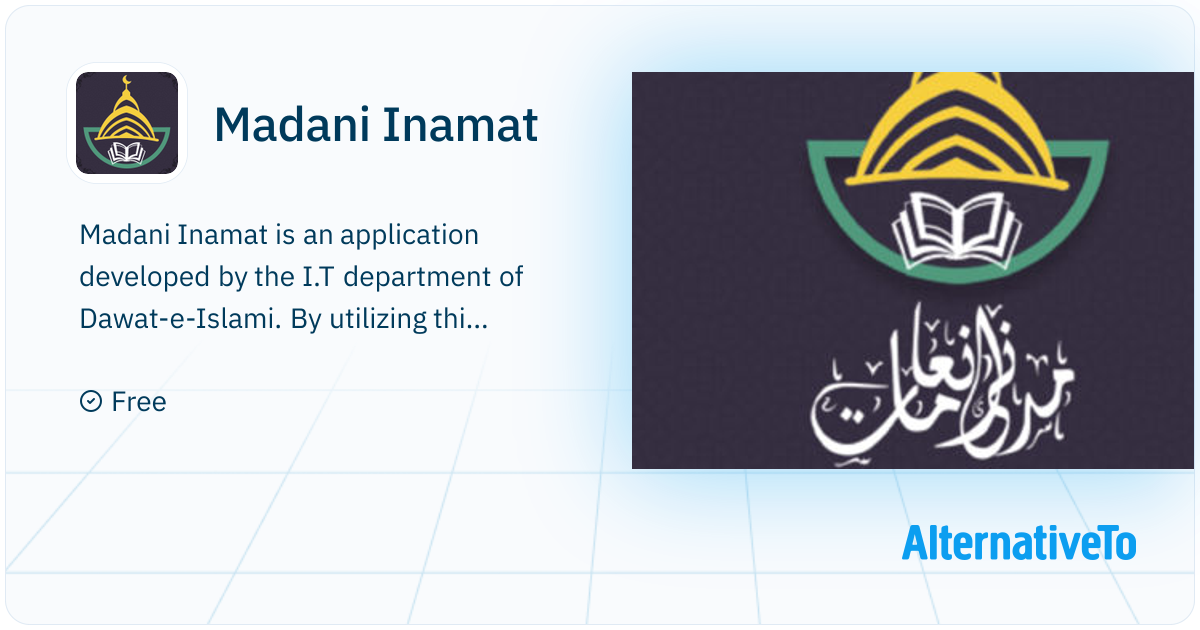 Madani Inamat: Personality development app which tells us that how a ...