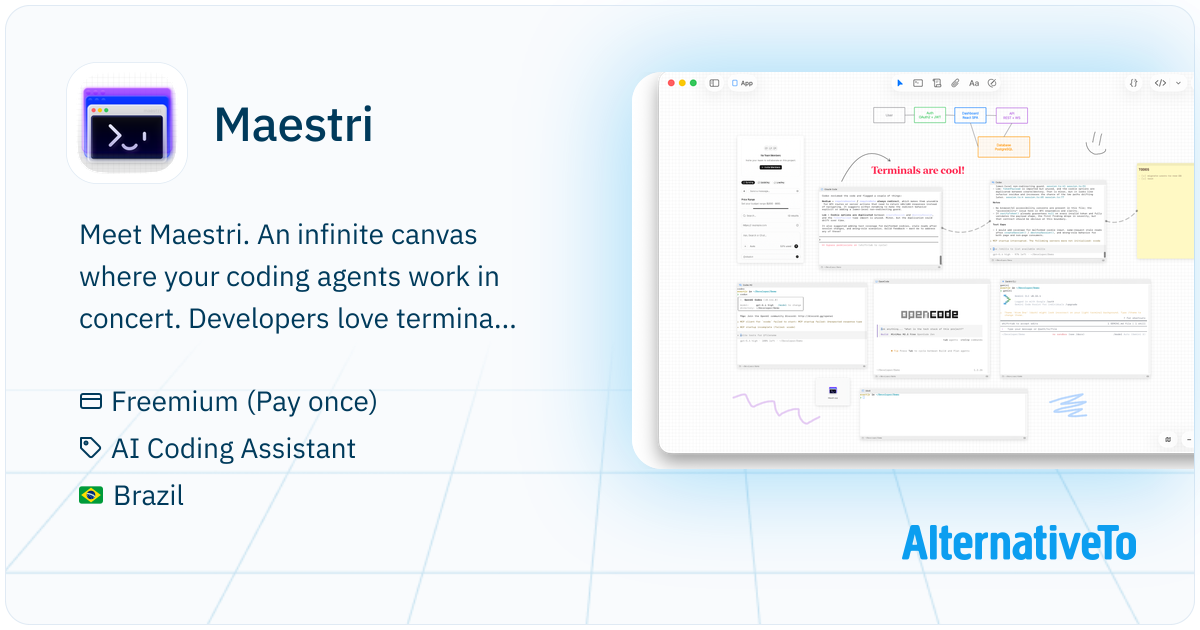 Maestri: Meet Maestri. An infinite canvas where your coding agents work ...