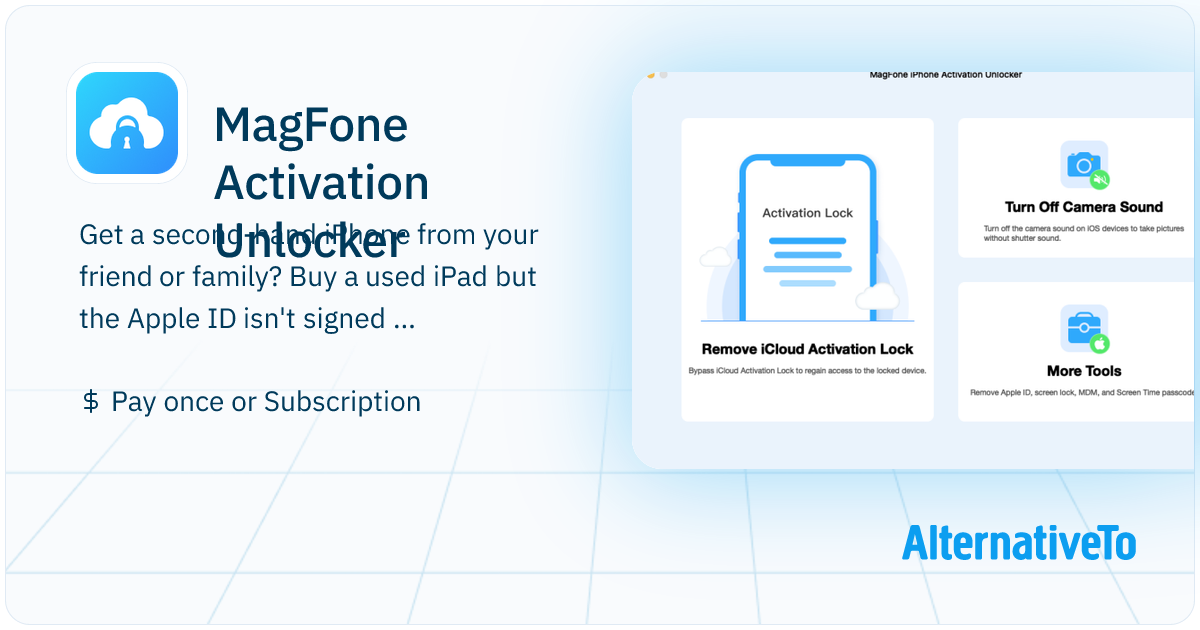MagFone Activation Unlocker : For Windows is a top-rated tool to remove ...