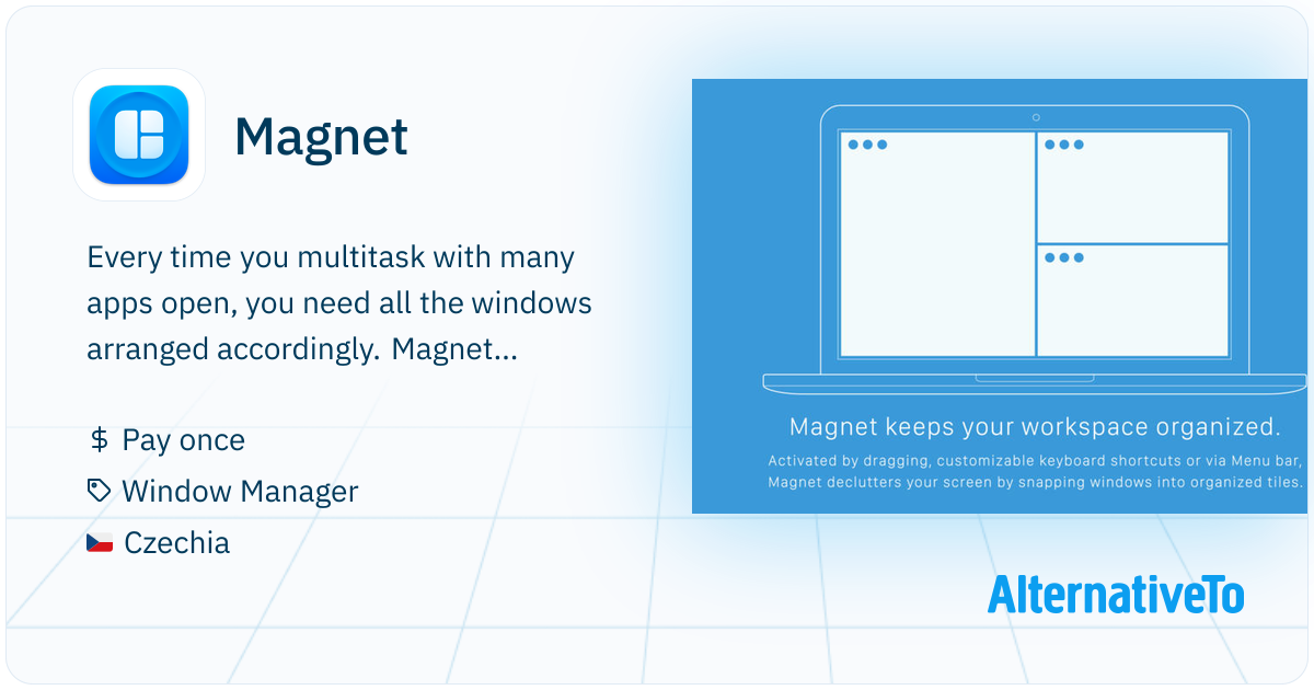 Magnet: Every time you multitask with many apps open, you | AlternativeTo