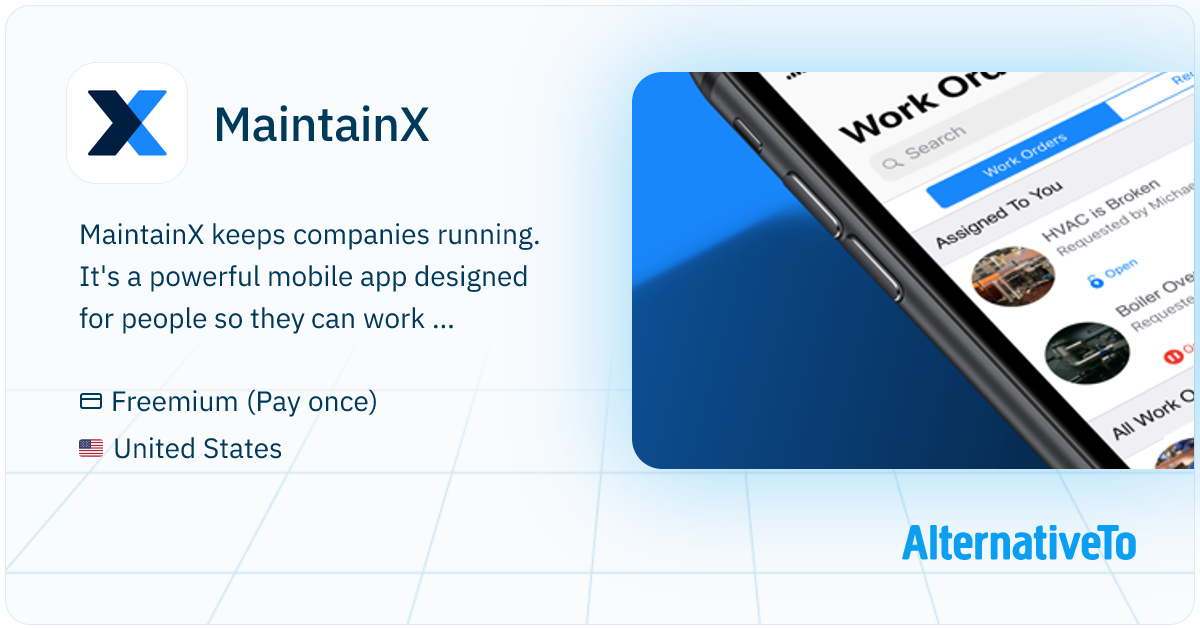 MaintainX: Keeps companies running. It's a powerful mobile app designed ...