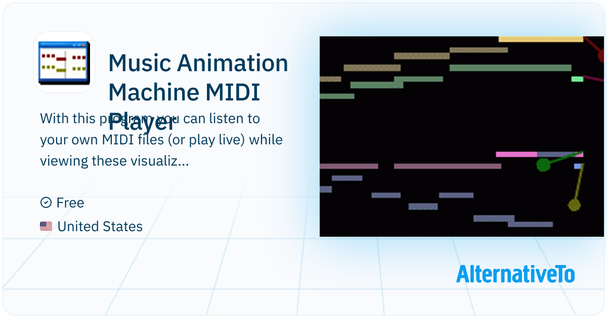 Music Animation Machine MIDI Player: MIDI player with main purpose of ...