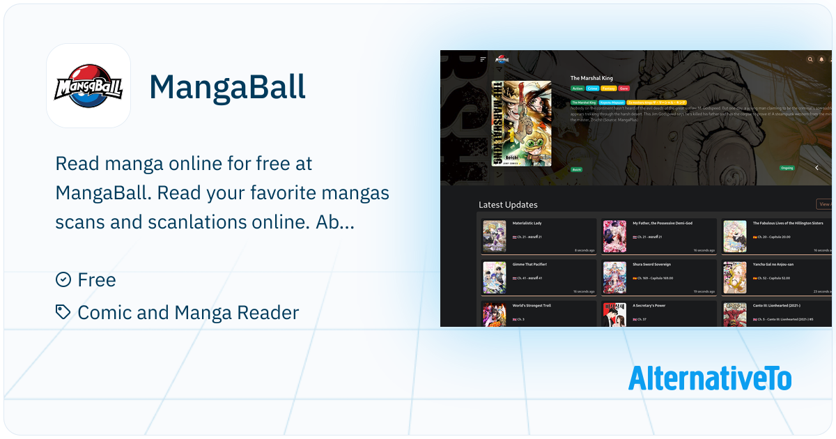 MangaBall: Read manga online for free at MangaBall. | AlternativeTo