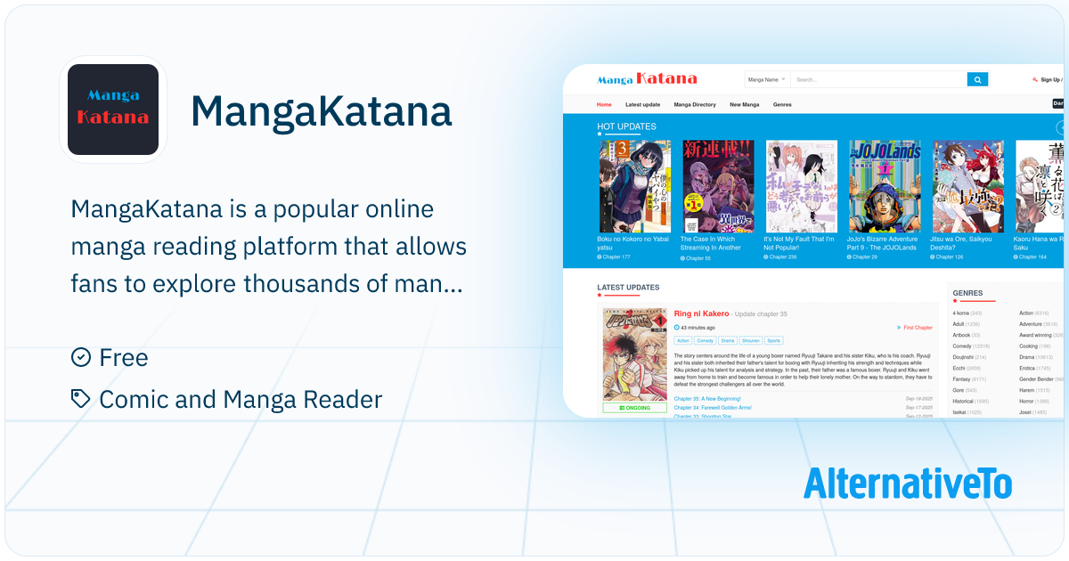 MangaKatana: Popular online manga reading platform that allows fans to ...
