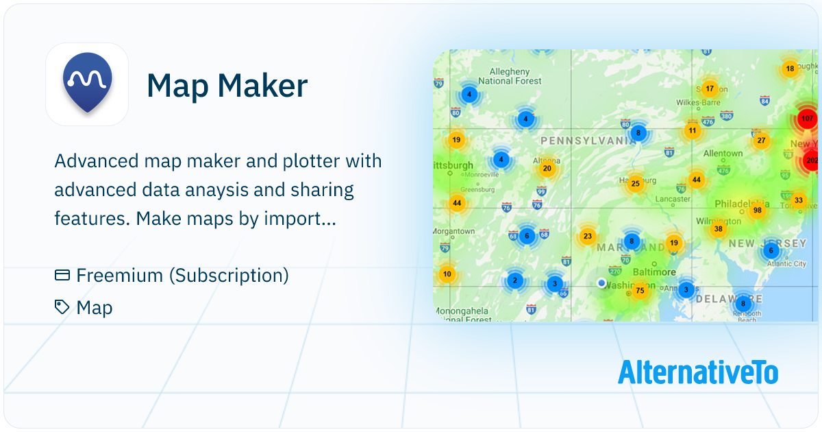 Map Maker: Powerful but easy-to-use Web application for creating custom ...