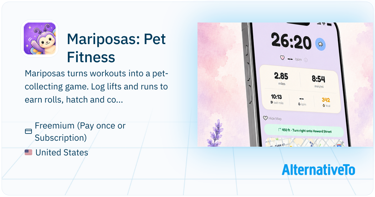 Mariposas: Pet Fitness: A cozy fitness app where you collect and raise ...