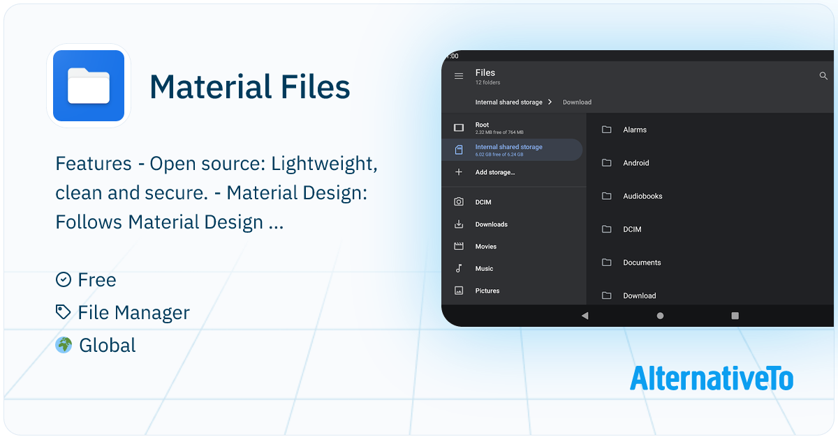Material Files: Material Design file manager for Android | AlternativeTo