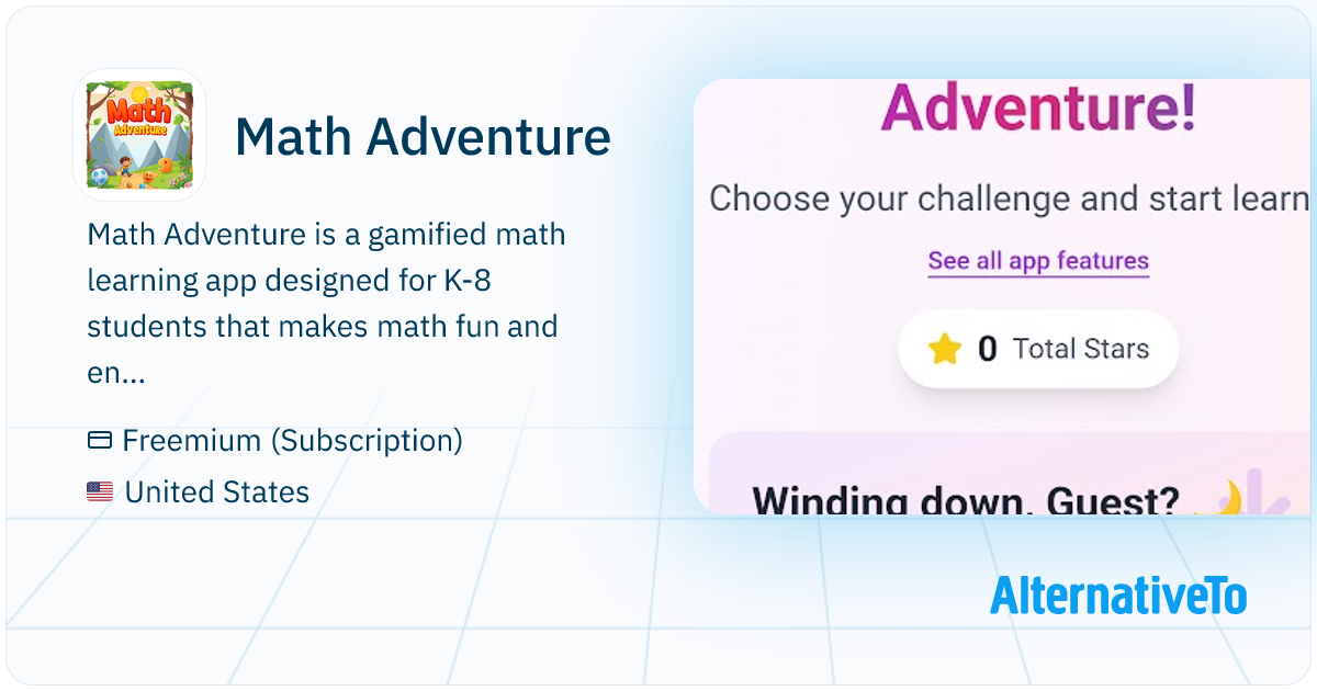 Math Adventure: Gamified K-8 math learning app with daily challenges ...