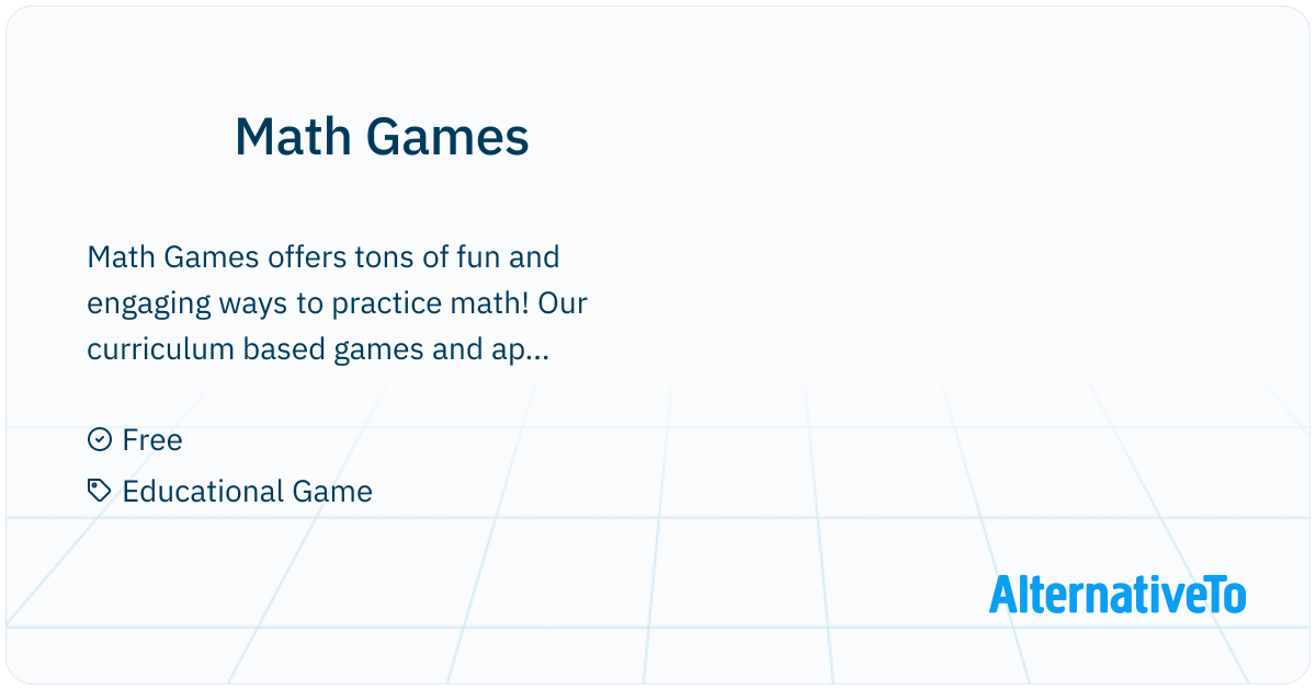 Math Games: Website which kids in Preschool through 8th grade can ...