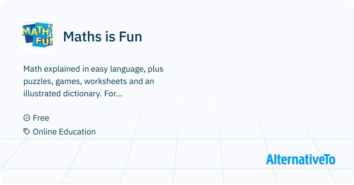 Maths is Fun: The site aims to cover the full Kindergarten to Year 12 ...