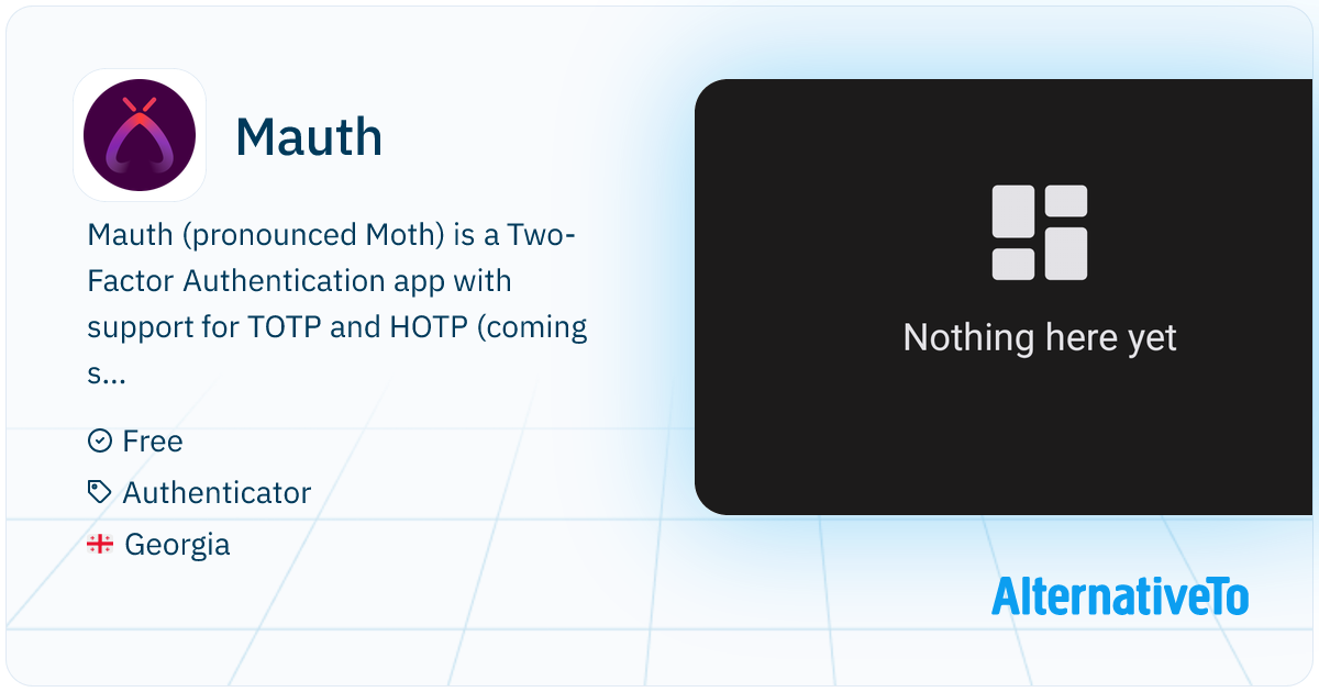 Mauth: A Material You Two-factor Authentication app | AlternativeTo