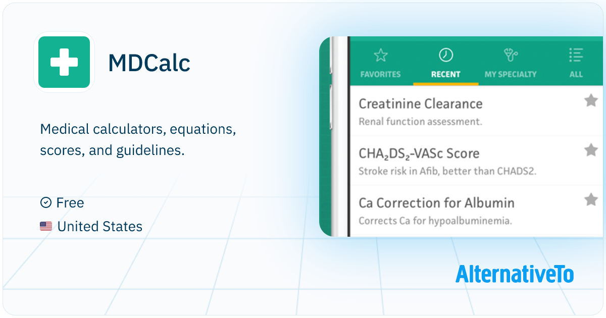 MDCalc: Medical calculators, equations, scores, and guidelines ...