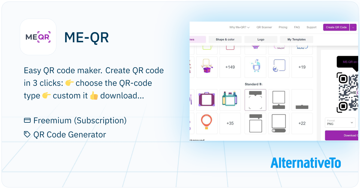 ME-QR: Free QR code generator that allows you to create and customize ...