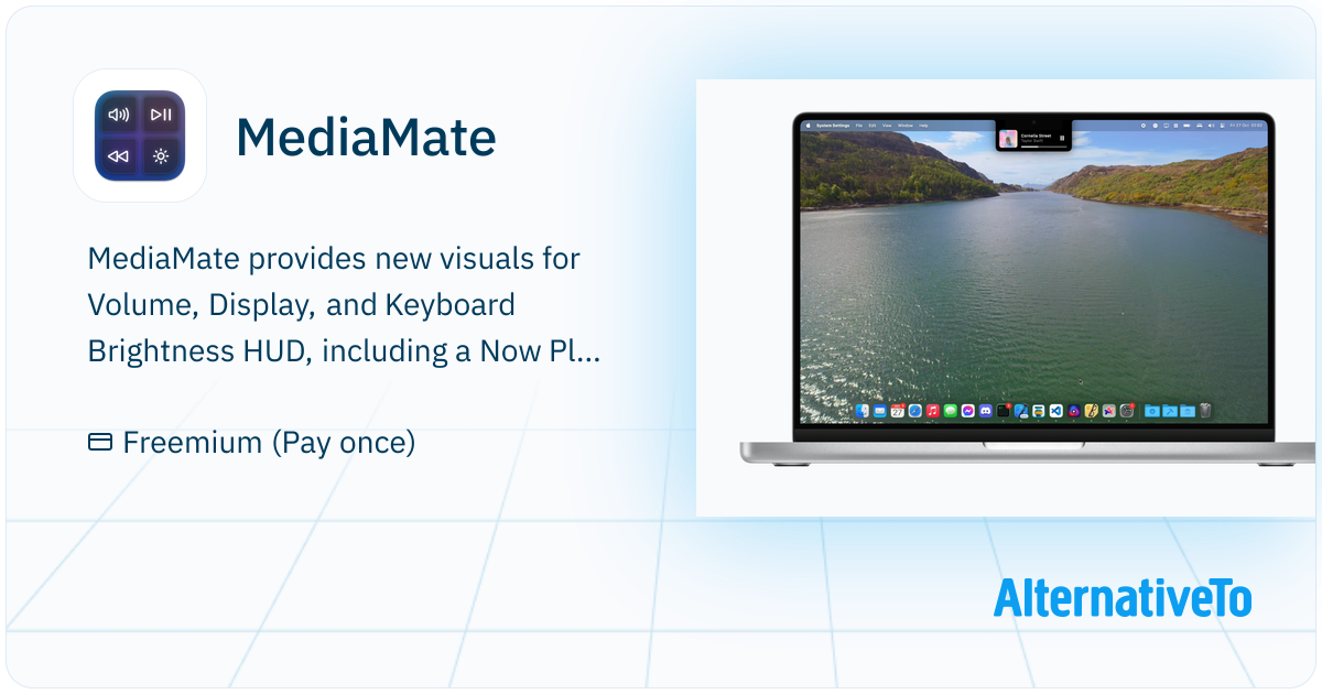 MediaMate: New, fresh visuals for changing your volume, brightness and ...