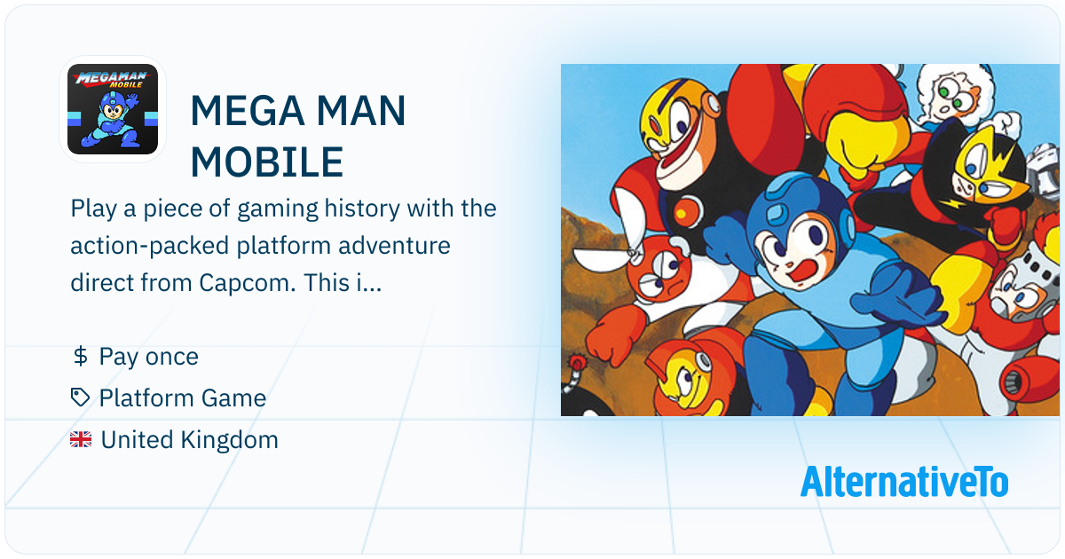MEGA MAN MOBILE (Series): The definitive, action platformer icon in the ...