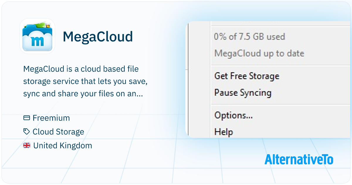 MegaCloud: Cloud based file storage service | AlternativeTo