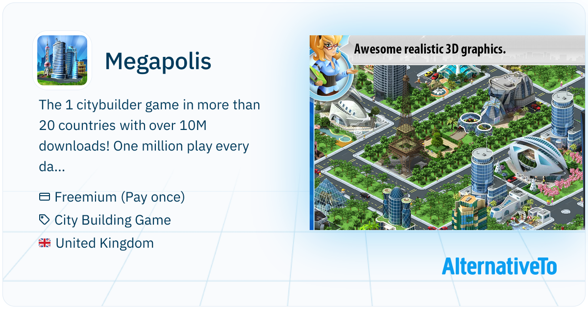 Megapolis: The #1 citybuilder game in more than 20 countries ...