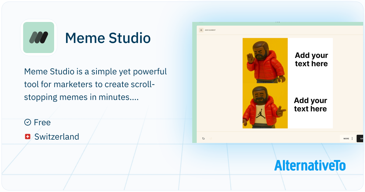 Meme Studio: Making memes come true | AlternativeTo