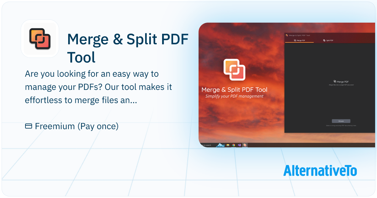 Merge & Split PDF Tool: Experience hassle-free PDF editing and simplify ...