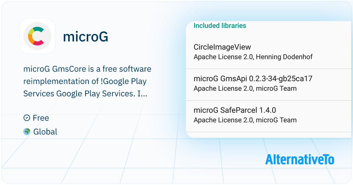 microG: A free software reimplementation of Google's Play Services ...