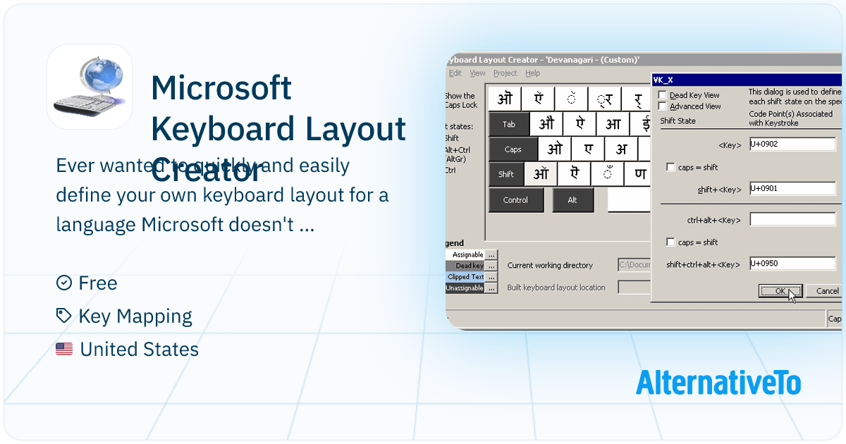 Microsoft Keyboard Layout Creator: Create, edit, and package custom ...