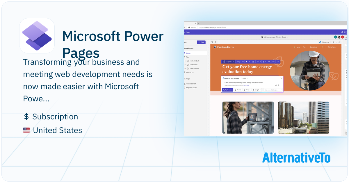 Microsoft Power Pages: Simplifies web development for low-code makers ...