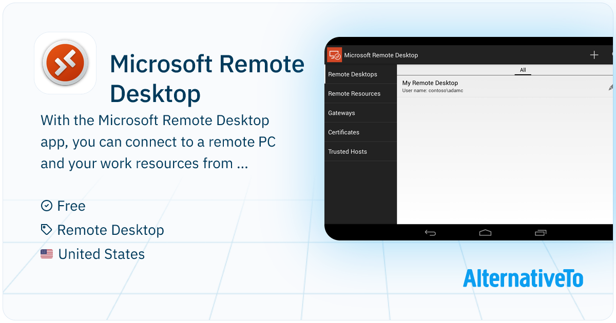 Microsoft Remote Desktop: Use Microsoft Remote Desktop for Android to ...
