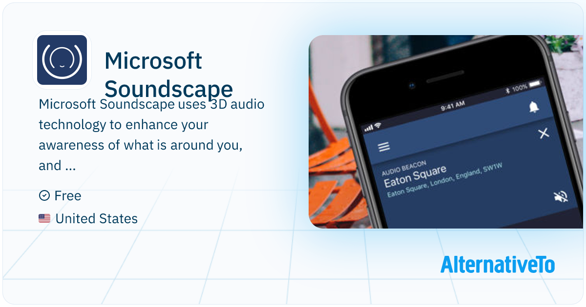 Microsoft Soundscape: Uses 3D audio technology to enhance your ...