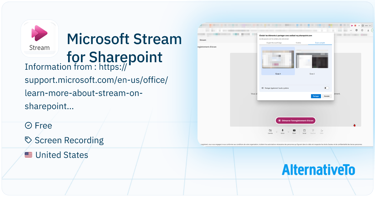 Microsoft Stream for Sharepoint: Stream is a recording tool for ...