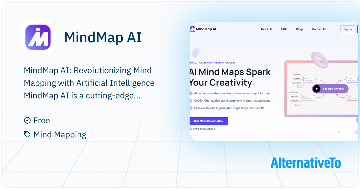 MindMap AI: AI-powered mind map creator with multi-format support ...