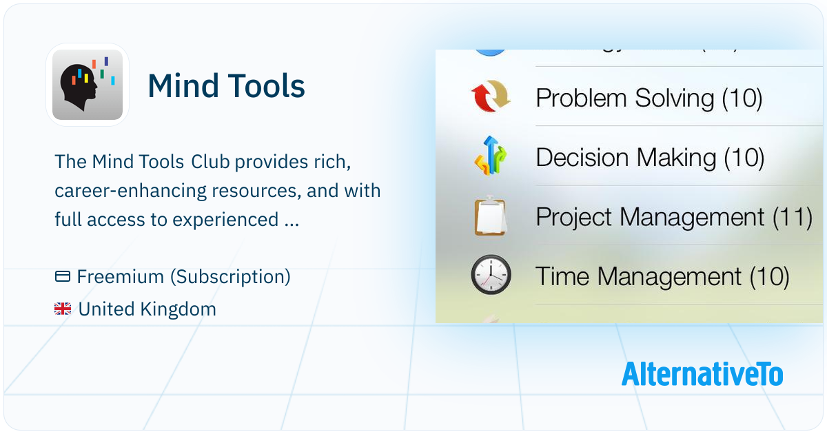 Mind Tools: Comprehensive business training, with more than 25M ...