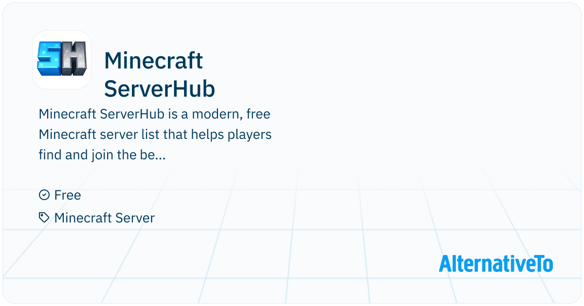 Minecraft ServerHub: A free Minecraft server list with live status ...