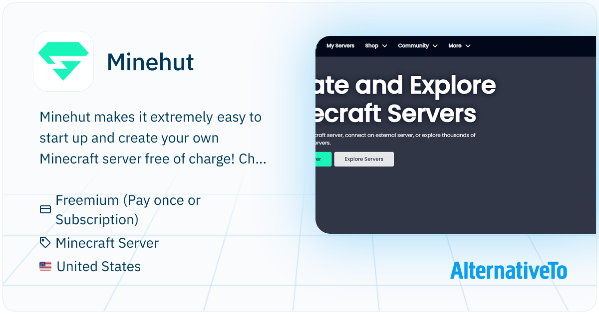Minehut: Makes it extremely easy to start up and | AlternativeTo