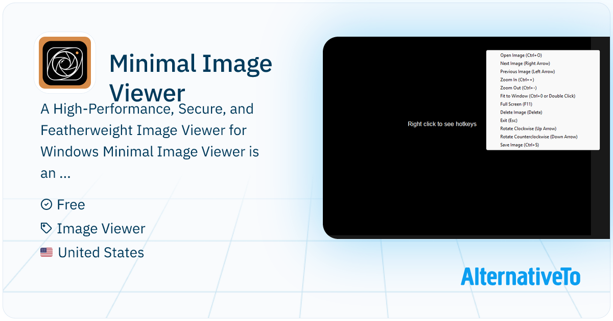 Minimal Image Viewer: A fast, secure, and minimalist C++ image viewer ...
