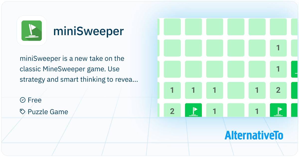 miniSweeper: Classic MineSweeper game, completely free and ad-free for ...