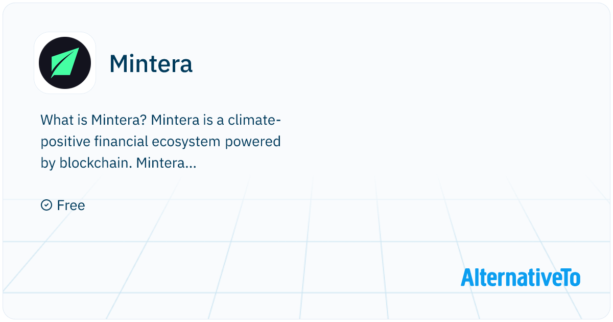 Mintera: Climate-positive financial ecosystem powered by blockchain ...