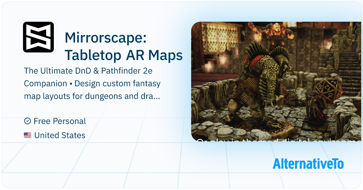Mirrorscape: Tabletop AR Maps (Series): The Ultimate DnD & Pathfinder ...