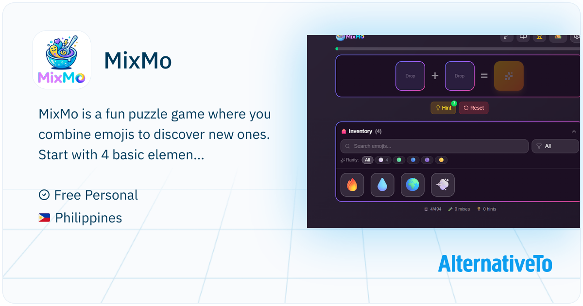 MixMo: Combine emojis to discover 400+ combinations! | AlternativeTo