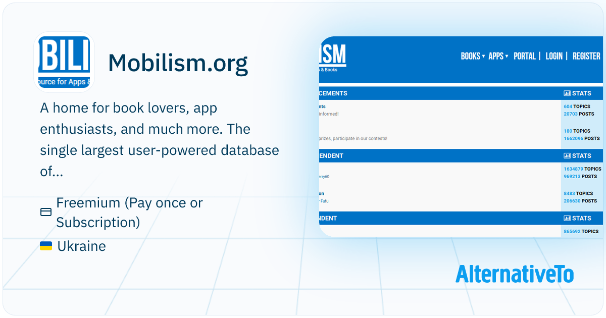 Mobilism.org: A home for book lovers, app enthusiasts, and much more ...