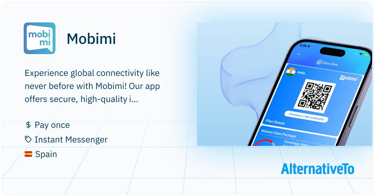 Mobimi: Experience global connectivity like never before | AlternativeTo