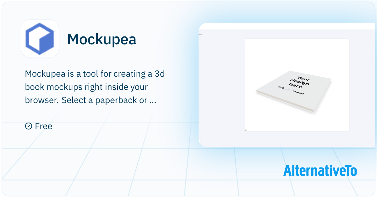 Mockupea: Tool for creating a 3d book mockups right inside your browser ...