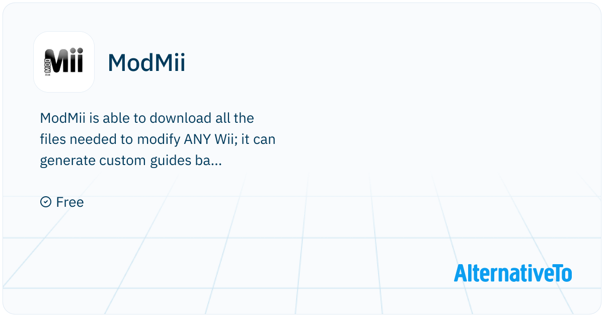 ModMii: Ble to download all the files needed | AlternativeTo