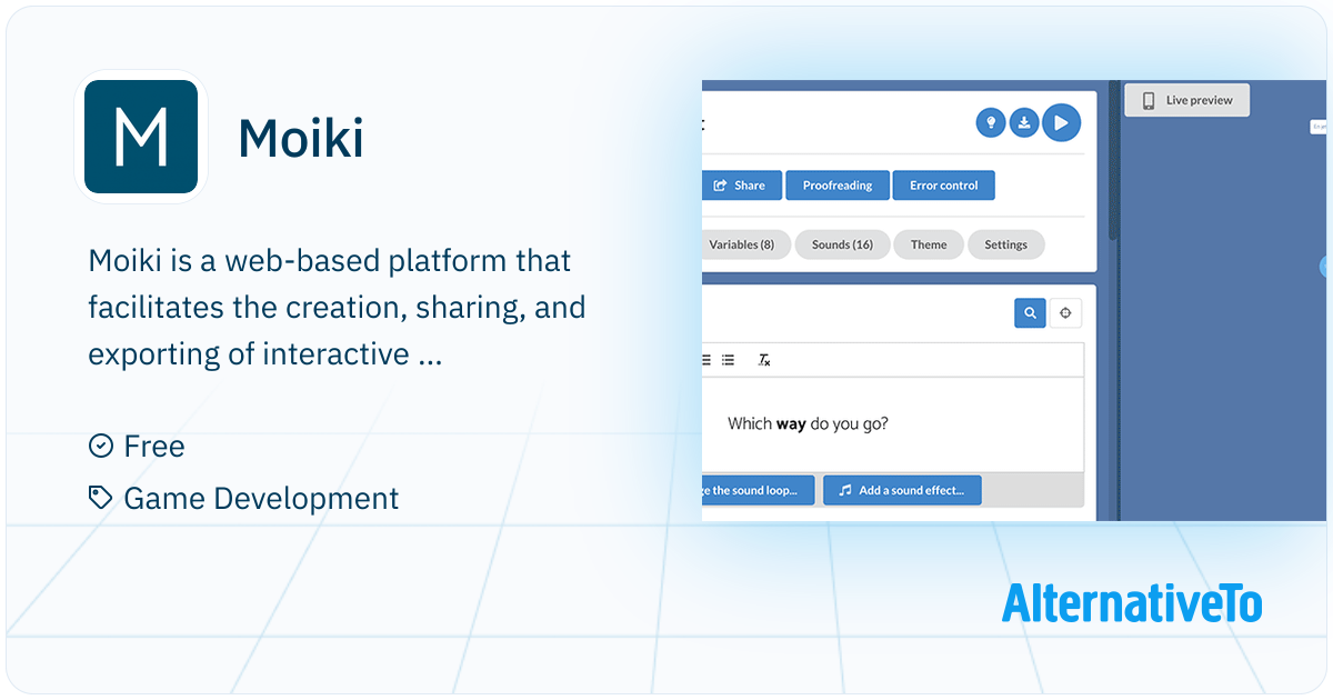 Moiki: An easy-to-use authoring system for making interactive stories ...