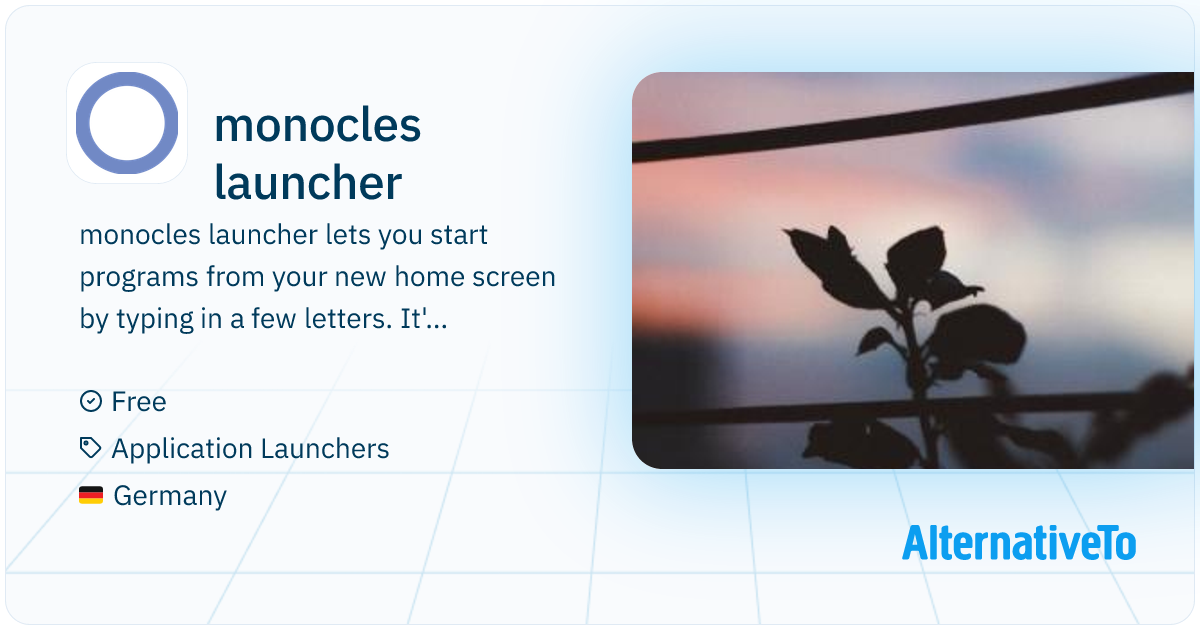 monocles launcher: An Android launcher not spending time and memory on ...