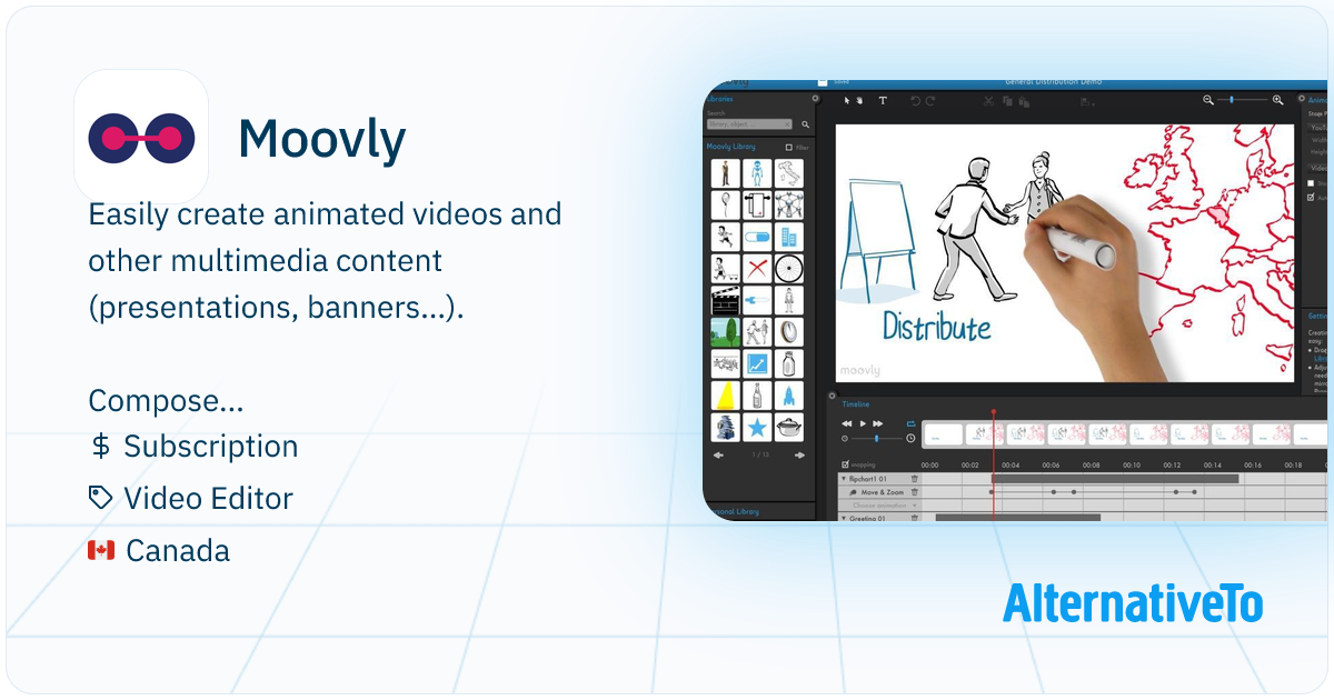 Moovly: Enable anyone to create animated videos and other multimedia ...