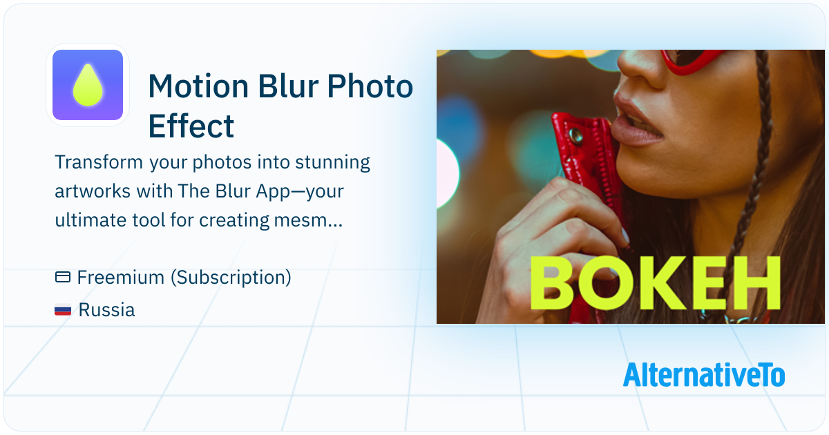 Motion Blur Photo Effect: Transform your photos into stunning artworks ...