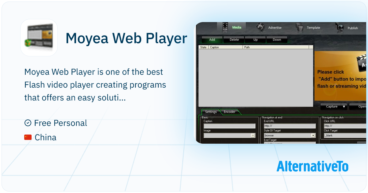 Moyea Web Player: Is one of the best Flash video | AlternativeTo