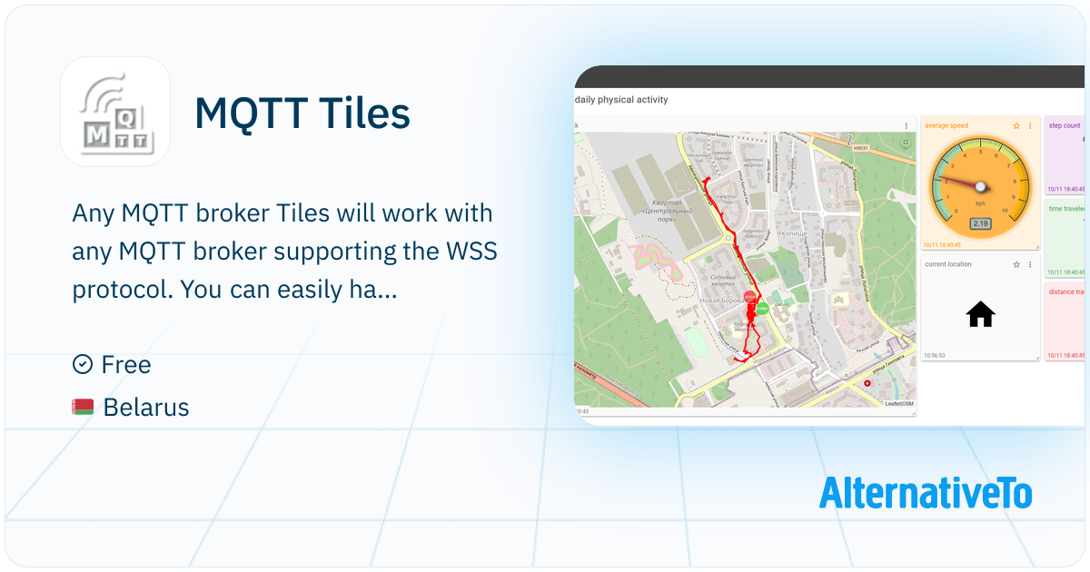 MQTT Tiles: Open-source MQTT-based IoT dashboard visualization tool ...