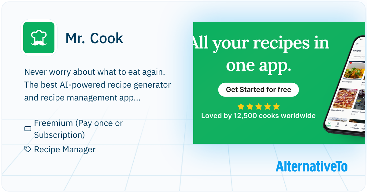 Mr. Cook: Your digital cookbook to store, organize, and share all your ...